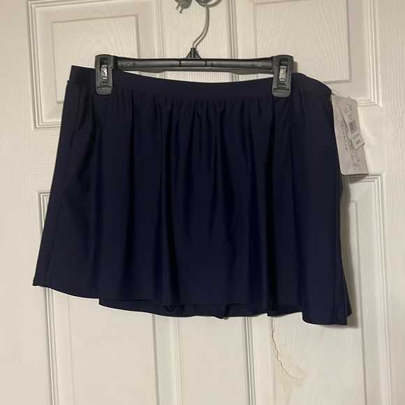Delta Burke | Swim | Size 2 Navy Blue Delta Burke Swim Skirt | Poshmark